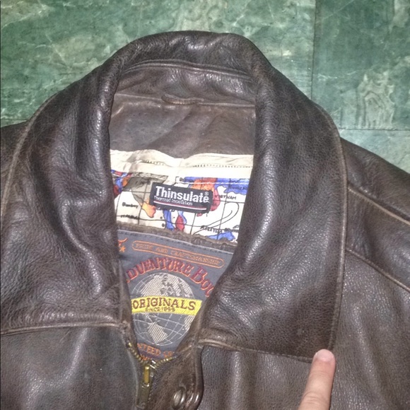 3M Thinsulate | Jackets & Coats | Vintage Leather Jacket Made By ...
